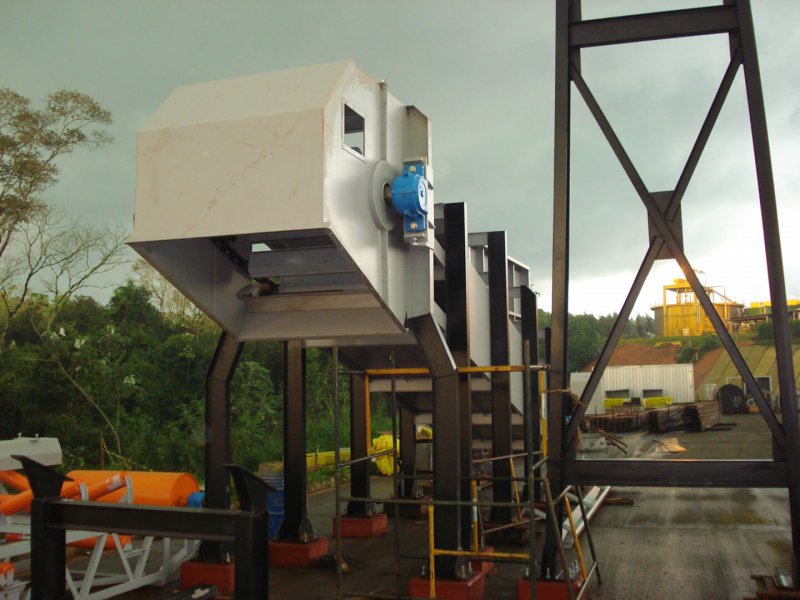 Evacon Transportador de Arraste tipo Redler